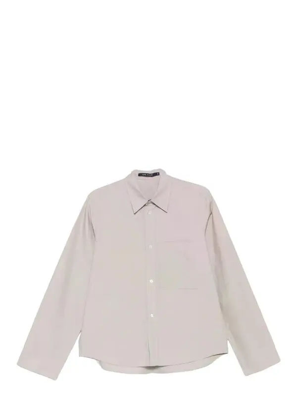 Sofie D'hoore Chest-pocket Button-up Shirt - Neutrals