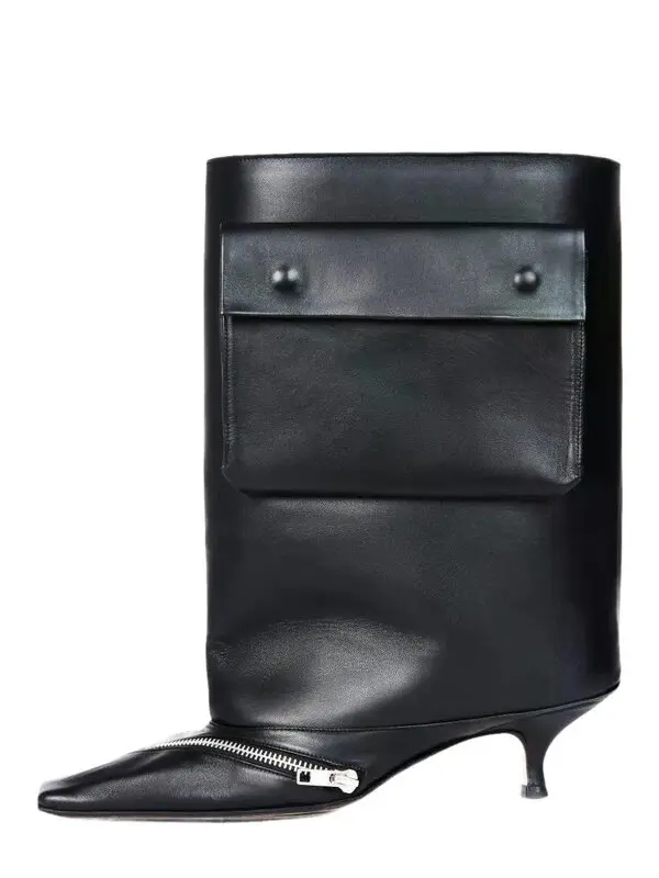 A.W.A.K.E. Mode Dana Flap-pocket Boots - Black