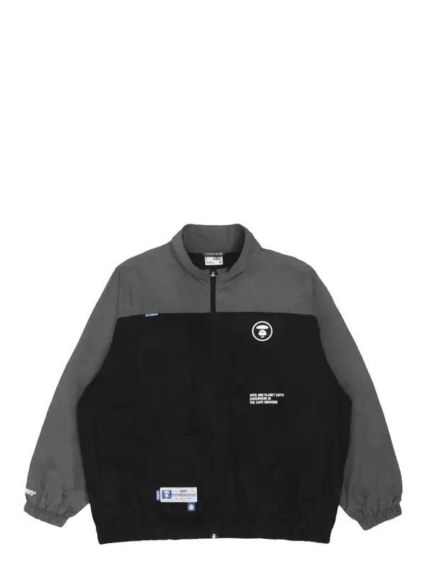AAPE BY *A BATHING APE Moonface Panelled Jacket - Black