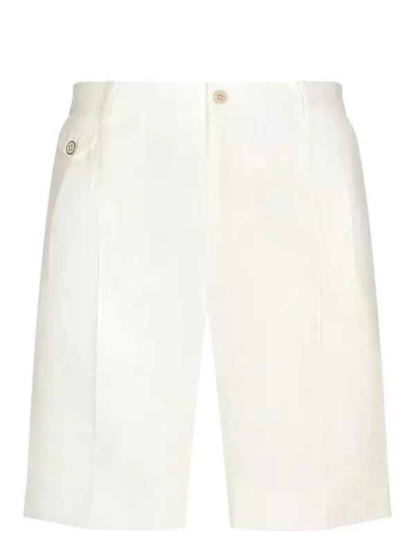 Dolce & Gabbana Linen Shorts - White