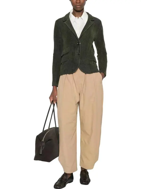 Amina Rubinacci Avery Button-up Blazer - Green