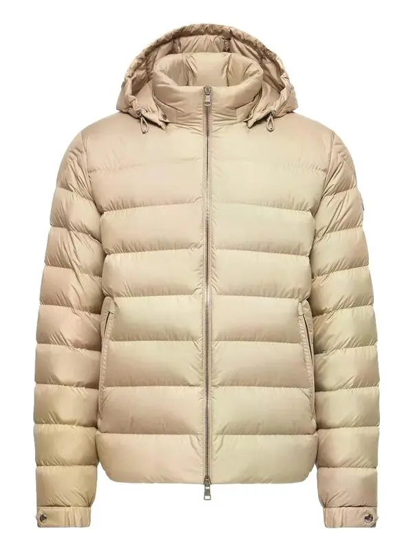 Moncler Hooded Padded Jacket - Neutrals