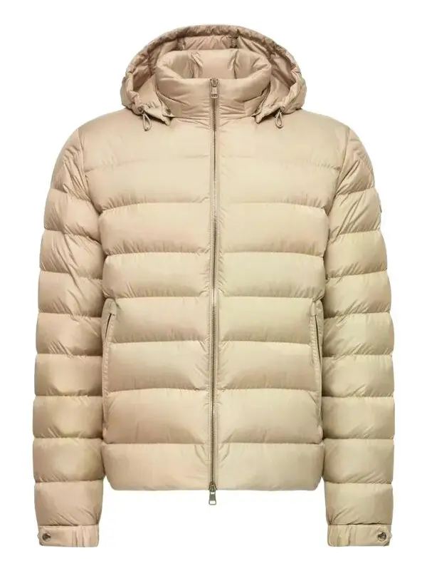 Moncler Hooded Padded Jacket - Neutrals