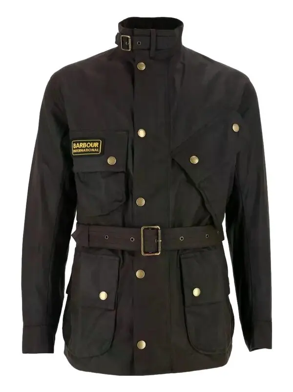 Barbour International Original Waxed Jacket - Brown
