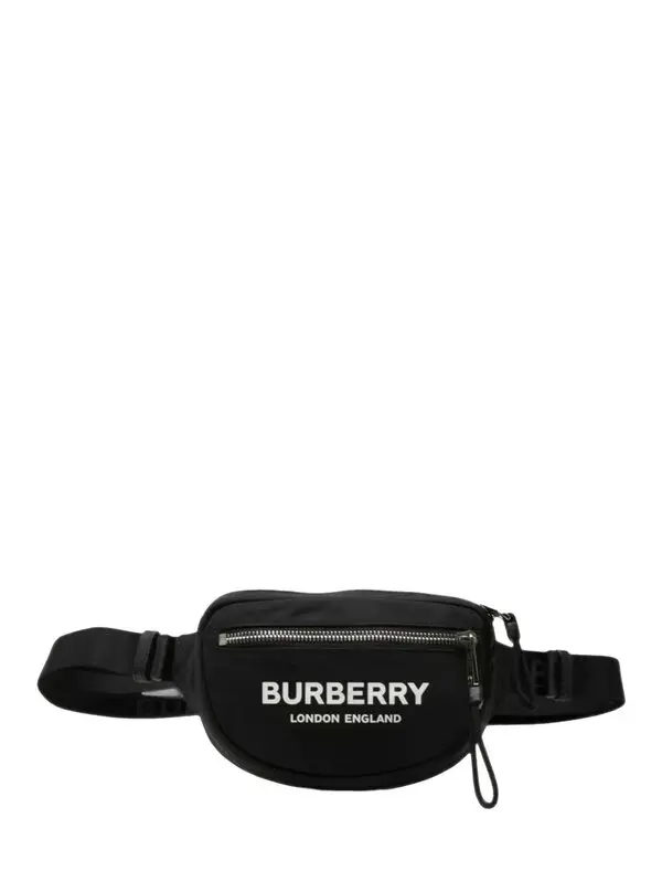 Burberry Nylon Logo Belt Bag - Black