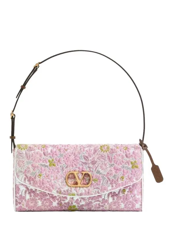 Valentino Garavani Devain Small Shoulder Bag - Pink