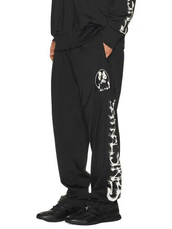 Y3 Gfx Tp Sweatpants - Black
