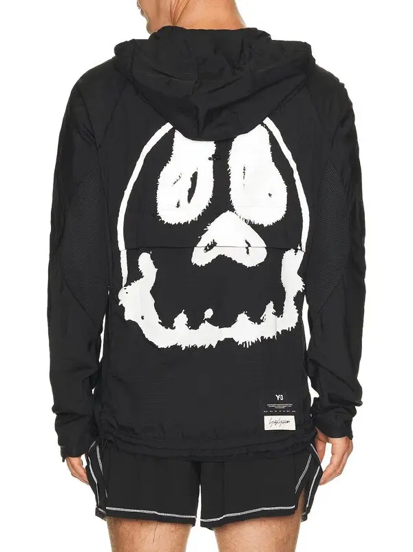 Y3 Gfx Run Jacket - Black