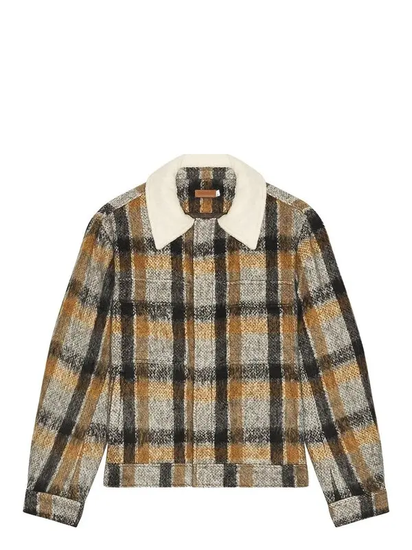Simkhai Trucker Jacket - Grey Multi