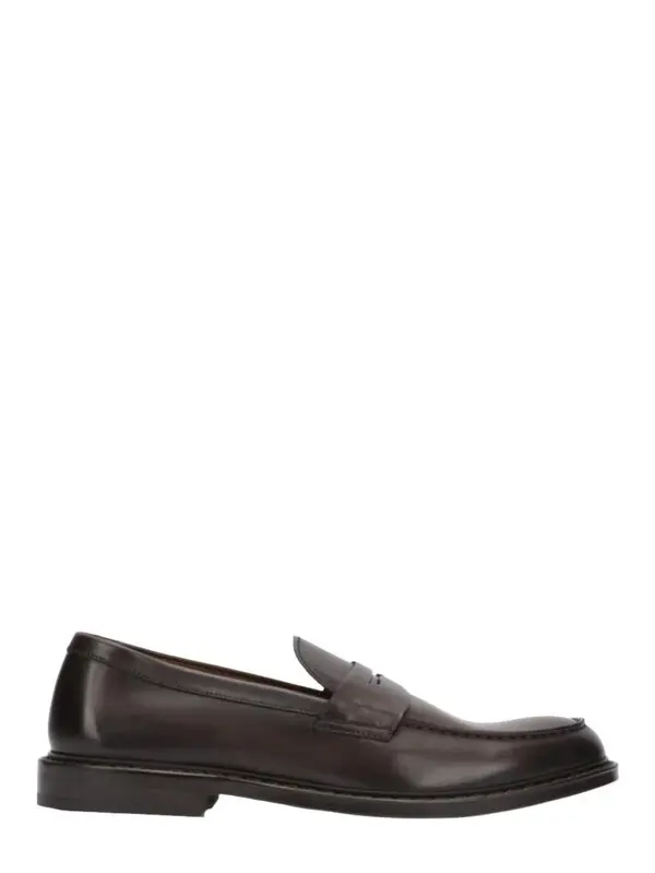 DOUCAL'S Penny Loafers - Black
