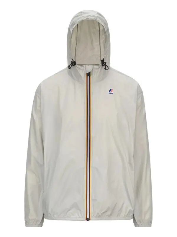K-WAY Le Vrai 4.0 Claude Hooded Jacket - White