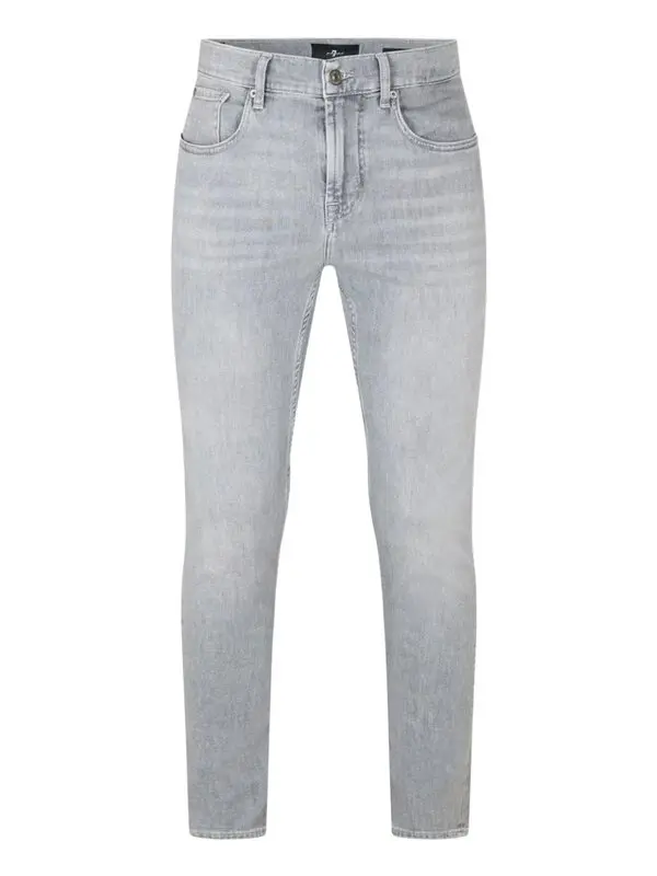 7 For All Mankind Slimmy Tapered Jeans - Gray