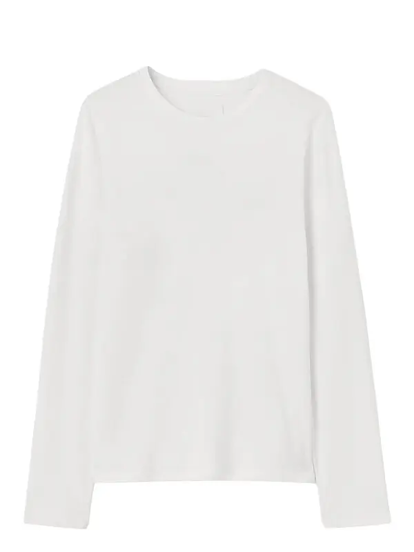 JIL SANDER Crewneck T-shirt - Coconut