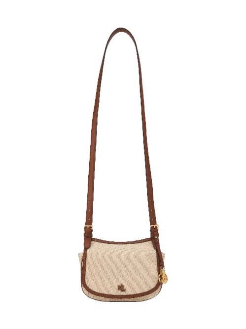 Ralph Lauren Small Marcy Flap Shoulder Bag - Nude