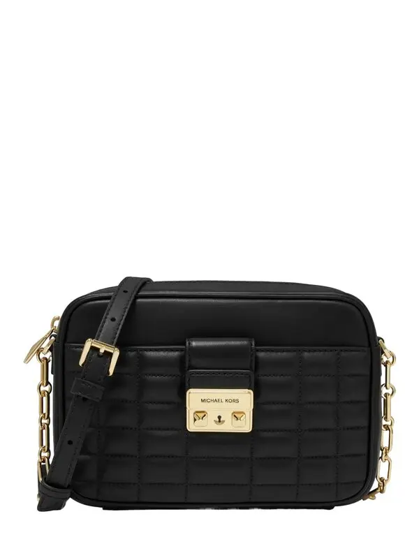 Michael Kors Tribeca Quilted Crossbody Bag - Black