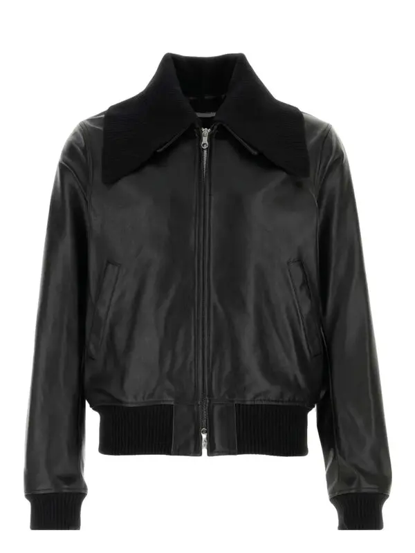 Our Legacy Pharos Zipped Bomber Jacket - Black