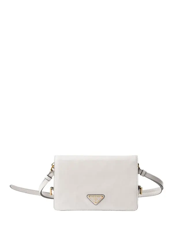 Prada Leather Shoulder Bag - White