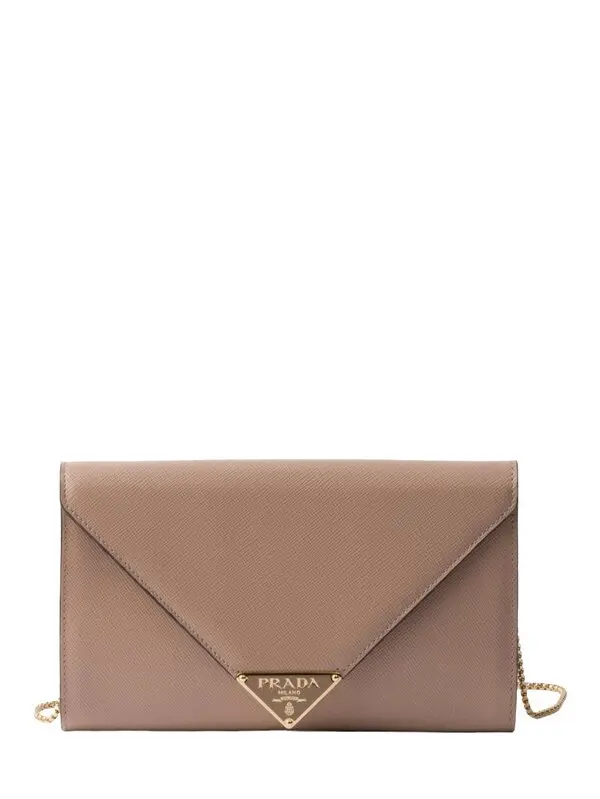Prada Saffiano Leather Mini Bag - Powder