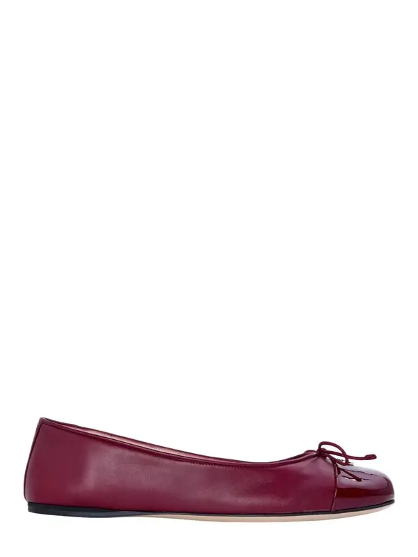 Gucci Logo Ballet Shoes - Red