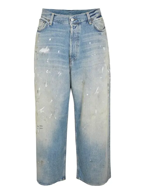 Acne Studios Wide Leg Jeans - Gray