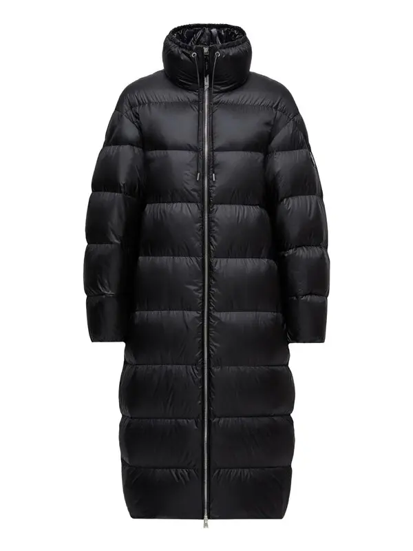 Moncler X Ee72 Edward Enninful Thiol Long Down Coat - Black