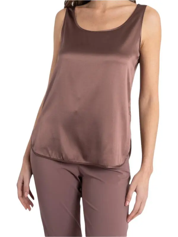 Max Mara Sleeveless Top - Brown