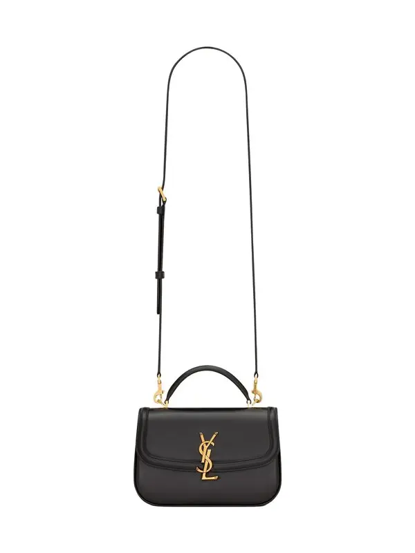 Saint Laurent Solferino Shoulder Bag - Black