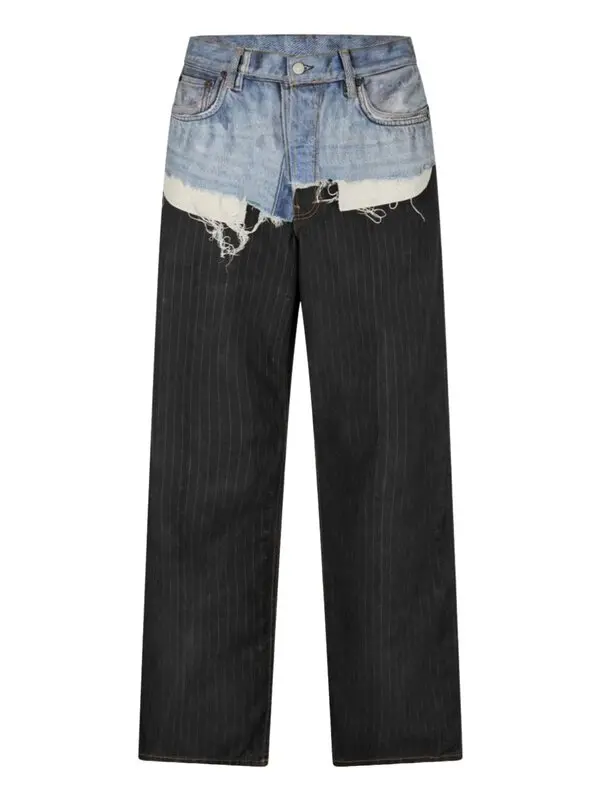 Acne Studios Wide Leg Jeans - Black