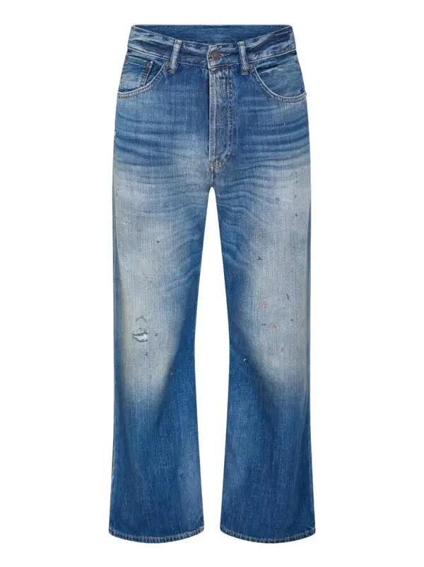 Acne Studios Wide Leg Jeans - Blue