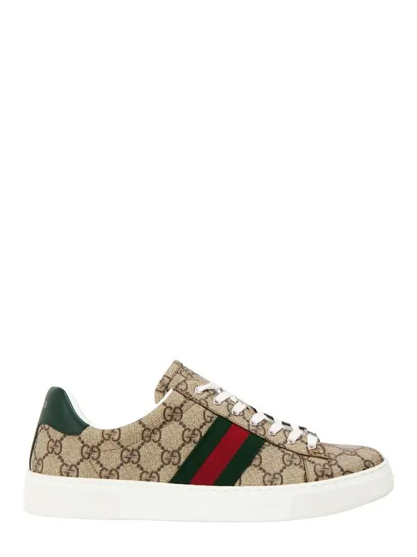 Gucci Logo Low-top Sneakers - White
