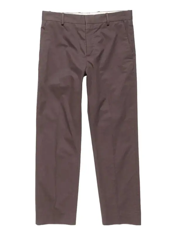 Acne Studios Tailored Cotton Trousers - Brown