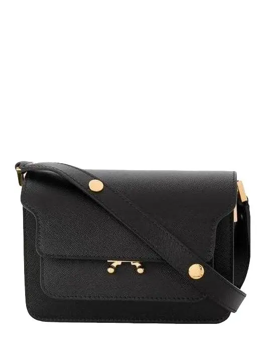 Marni Trunk Mini Crossbody Bag - Black