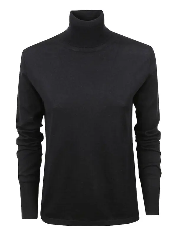 Aspesi Turtleneck Sweater - Black