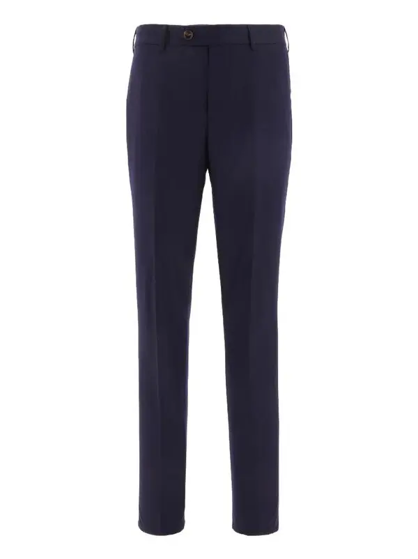 Brunello Cucinelli Mid-rise Tailored Trousers - Black
