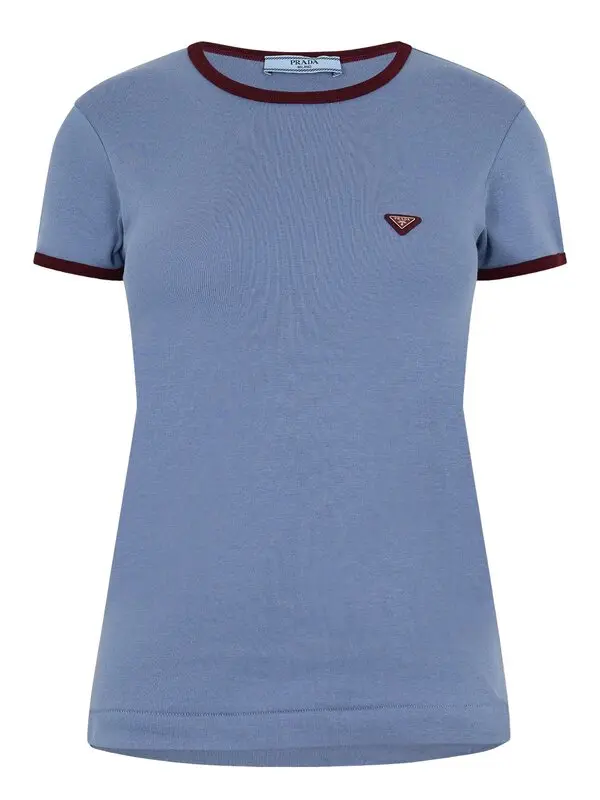 Prada Logo T-shirt - Blue