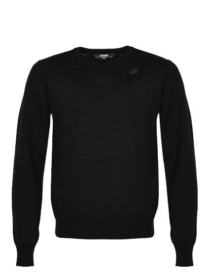 K-WAY Sébastien Crewneck Pullover - Black