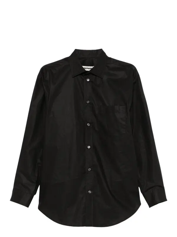 DARKPARK Anne Tailored Popeline Shirt - Black
