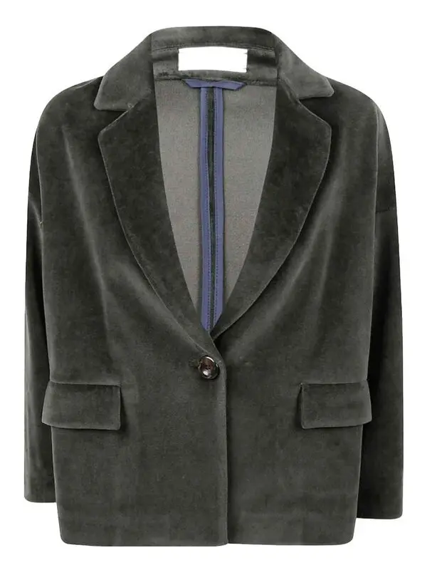 CIRCOLO 1901 Single-breasted Blazer - Black