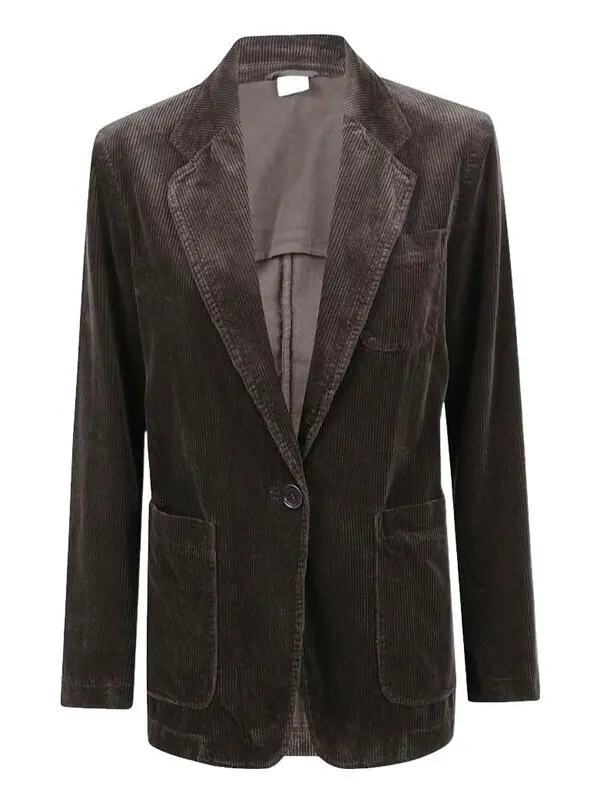 Aspesi Single-breasted Suit Jacket - Black