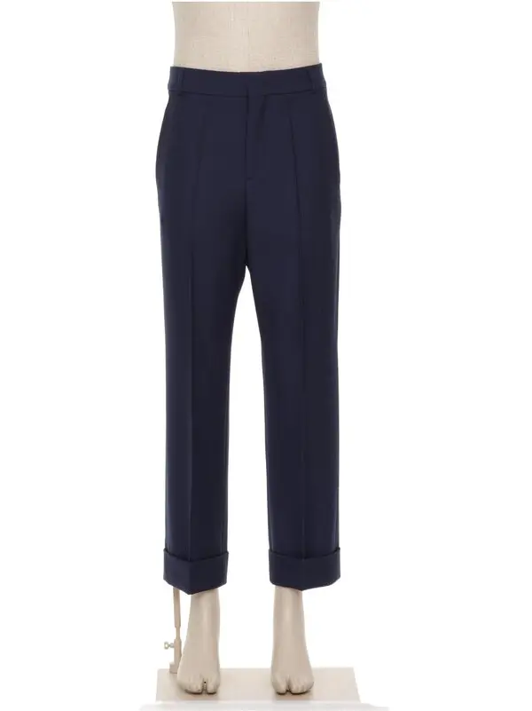 Valentino Garavani Pleated Trousers - Black