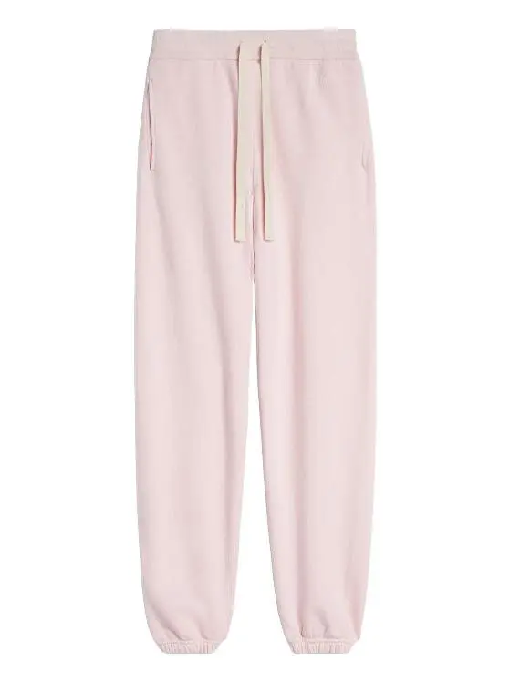 JIL SANDER Cotton Terry Track Pants - Marshmallow