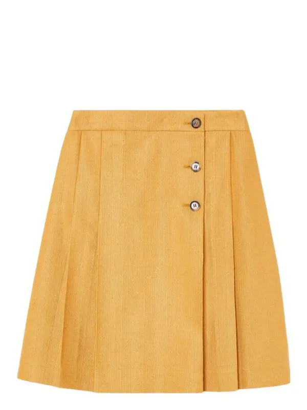 Loro Piana Aida Skirt - Saffron Tea