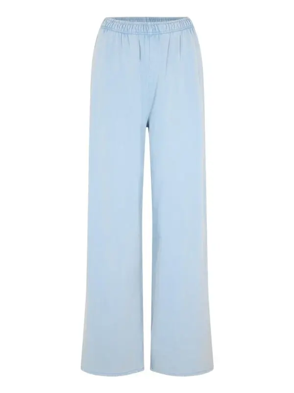 Acne Studios Wide Leg Track Pants With Elasticated Waistband - Blue