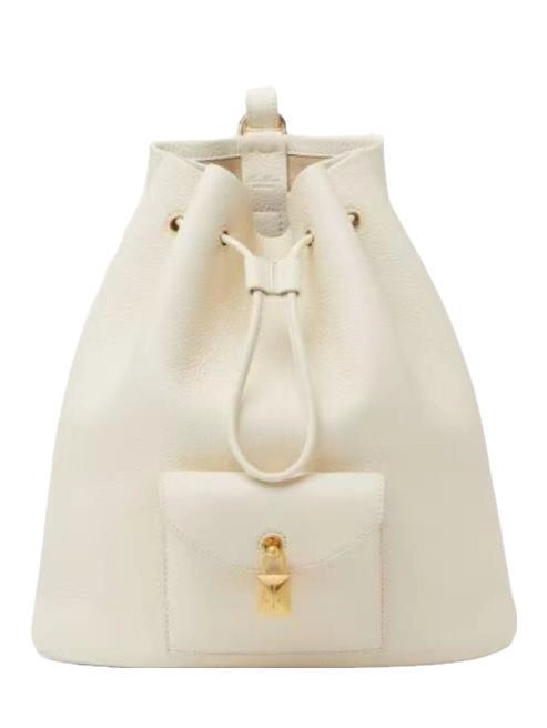 Loro Piana Extra Drawstring Backpack - White