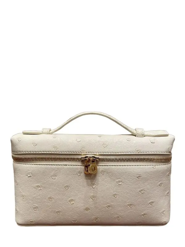 Loro Piana Extra Pocket Pouch L 19 Shoulder Bag - Nude