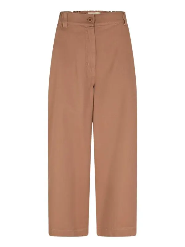 Max Mara Straight Fit Casual Pants - Brown