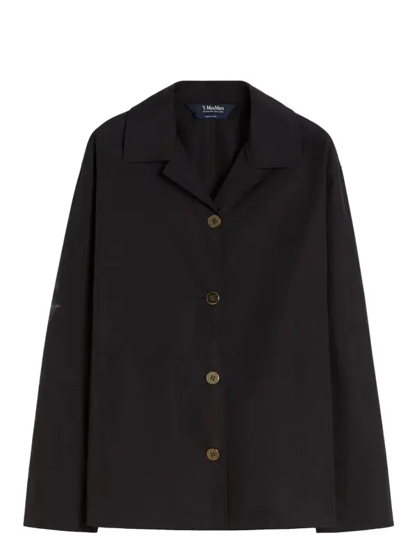 Max Mara Poplin Shirt - Black