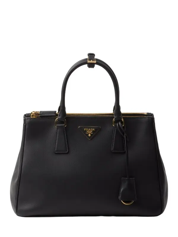 Prada Galleria Large Leather Bag - Black