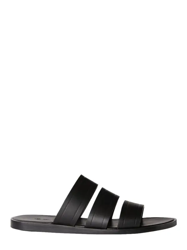 Loro Piana Naha Slippers - Black