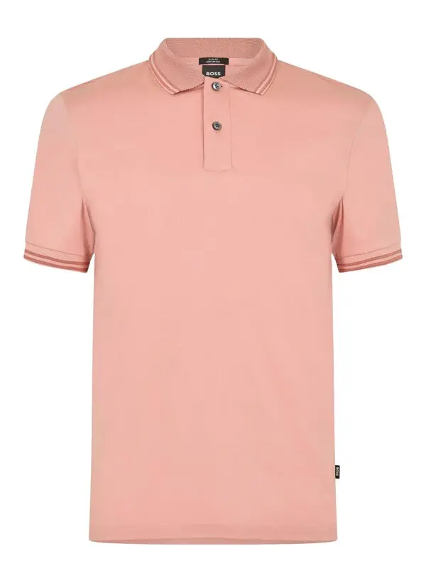 Hugo Boss Short Sleeve Polo Shirt - Pink